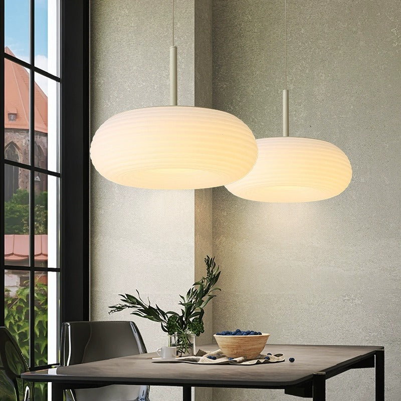 Haloa Flattened Oval Pendant Light – Lightingshop