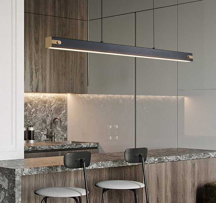 LED Simple Linear Office Pendant Light – Lightingshop