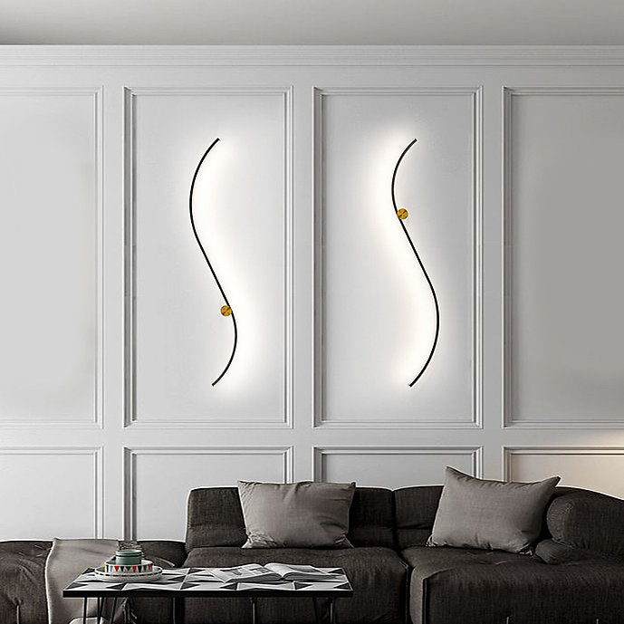 LED Simple WAVE Design Decorative Wall Light – Lightingshop