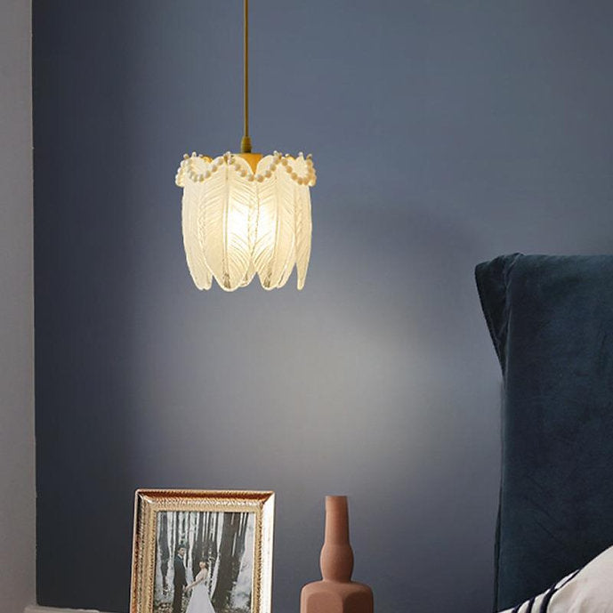 LED Feather Pearl Pendant Light – Lightingshop