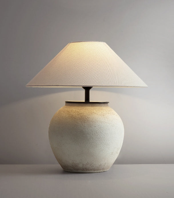 LED Handmade Ceramic Cloth Table Lamp – Lightingshop