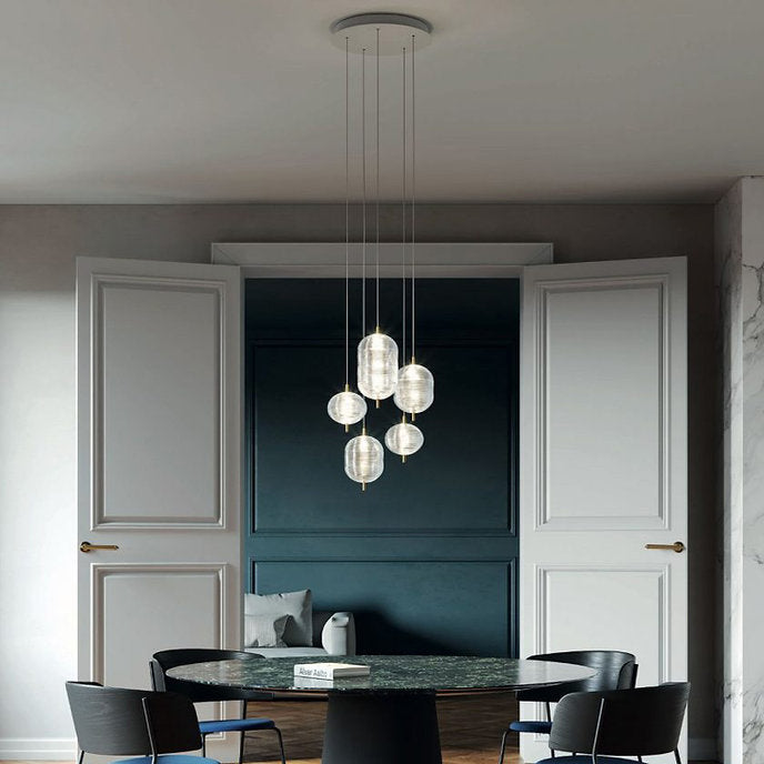 LED Simple Transparent Modern Glass Pendant Light – Lightingshop
