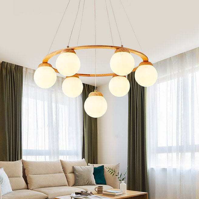 LED Round Molecular Modern Pendant Light – Lightingshop