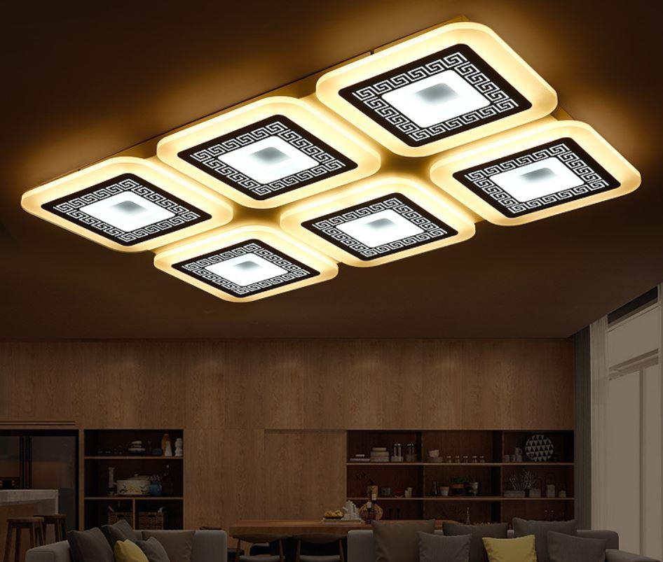 LED Acrylic Square Modern Chinese Design Ceiling Light – Lightingshop