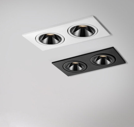 LED Anti-glare Single/Dual Recessed High CRI Spotlight – Lightingshop