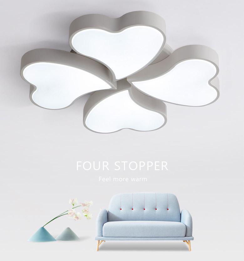 LED Acrylic Heart Shape Ceiling Light – Lightingshop