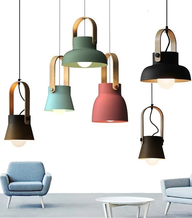 LED Retro Design Multi-color Pendant Light – Lightingshop