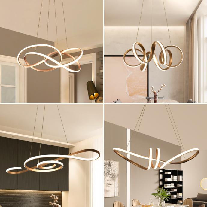 LED Creative Modern Drawing Pendant Light – Lightingshop